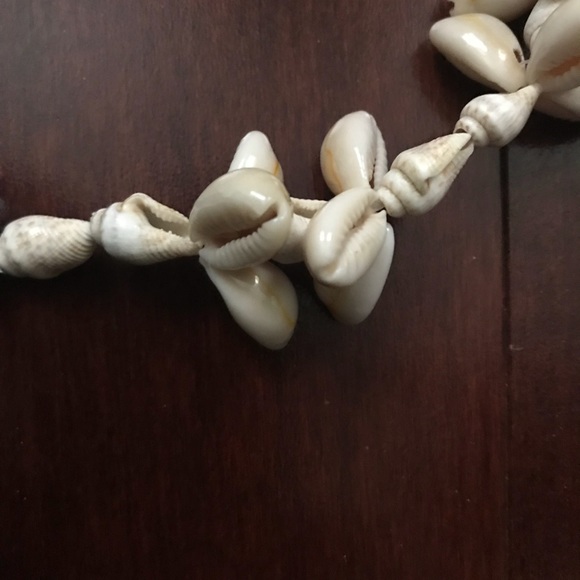 No Brand | Jewelry | Shell Cluster Strand Statement Tropical Necklace ...